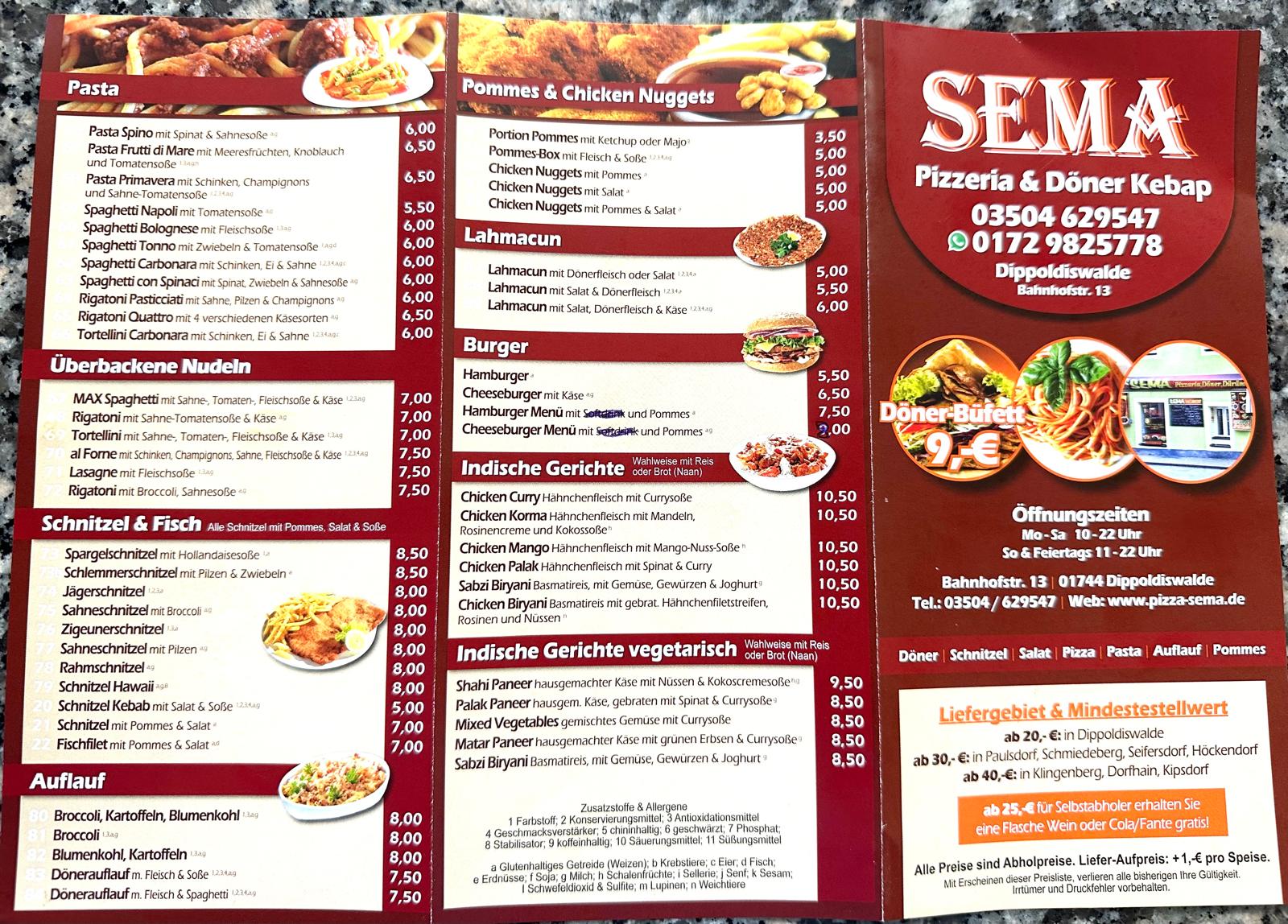 Dippoldiswalde | Pizza Sema